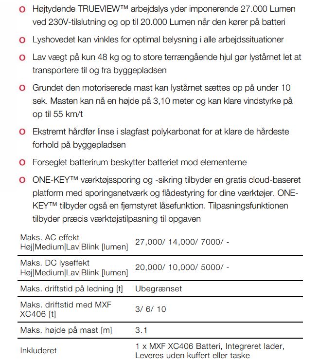 Lystårn på batteri | Belysning | GSV